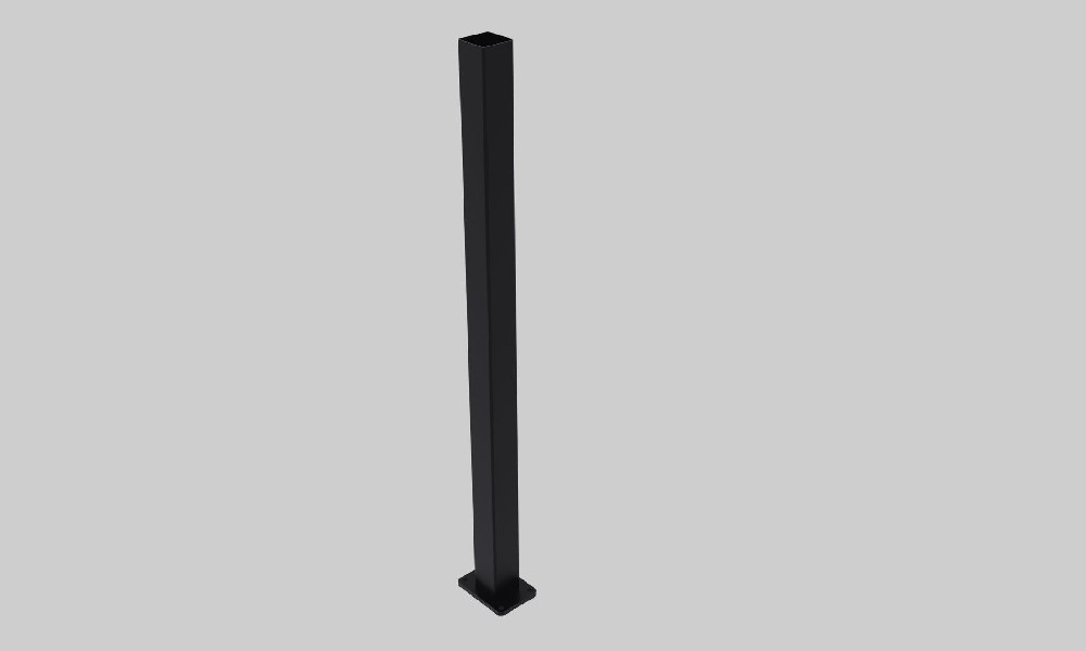 Aluminum Welded Base Post