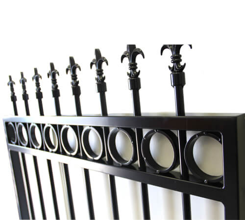 Aluminum Spear & Ring Top Gate-Pedestrian Gate-ACMG-Experts In ...