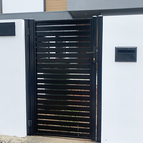 Aluminum Slat Gate-Pedestrian Gate-ACMG-Experts In Residential ...